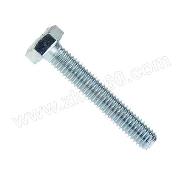 ZKH/震坤行 GB5783 MF 六角头螺栓-全螺纹 碳钢 8.8级 镀蓝白锌 (S) M302192010012000200P M10× ...