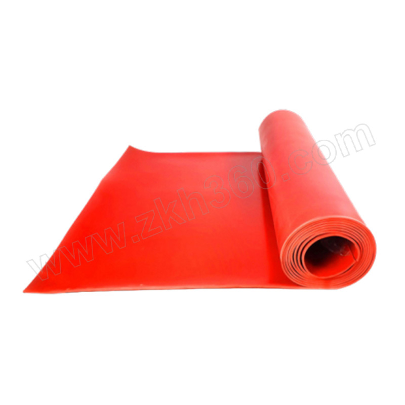 震坤行 平面型橡胶绝缘地垫 20RP03R 1×10m 红色 厚3mm 测试电压5kV 绝缘垫 绝缘橡胶垫 橡胶绝缘垫 电绝缘垫 绝缘地垫 ...