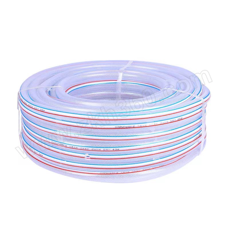 枫憬 蛇皮管PVC编织软管 SPG5-20 内径20mm 壁厚2mm 长50m 透明 压力范围0.4bar 软管用于低压力输水 不适用于闭水承压供水 PVC增强软管 PVC纤维增强管 PVC ...
