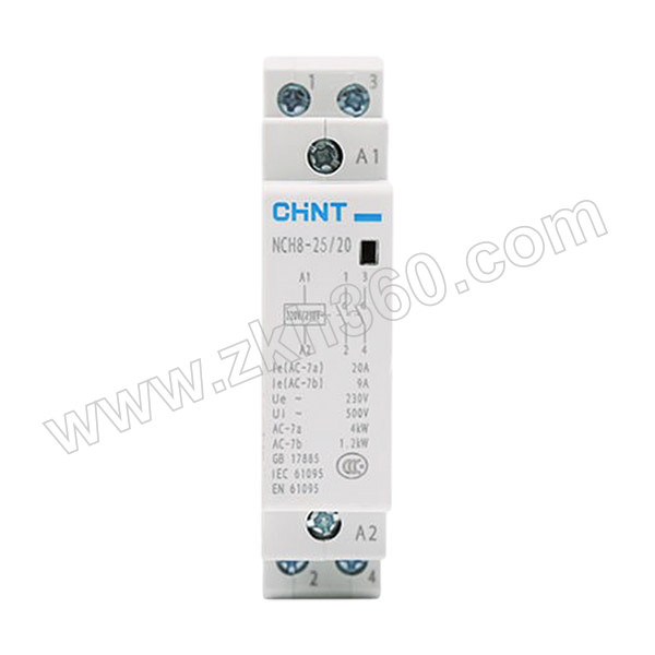 CHINT/正泰 NCH8系列家用交流接触器 NCH8-25/20 220/230V 2P 额定工作电流25A 1个-融创集采商城