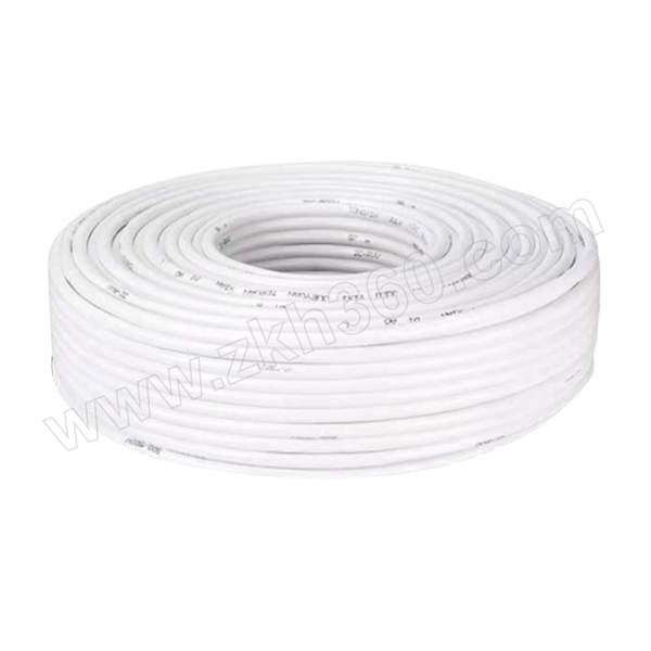 JINDA CABLE/津达线缆 RVV-300/500V-2×1.5 护套白色 100m 1卷 铜芯聚氯乙烯绝缘聚氯乙烯护套软电线-融创集采商城