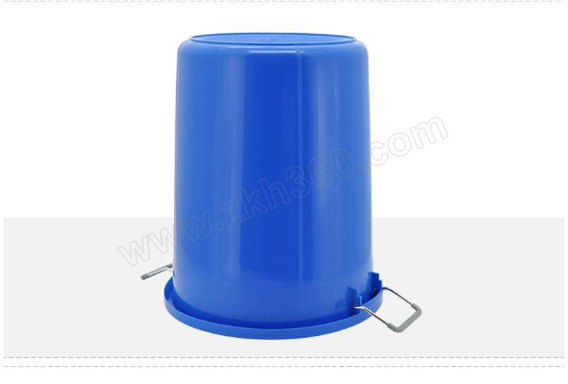 LAUTEE/兰诗 带盖金属提手大水桶 FW1358 200L 蓝色 1个-融创集采商城