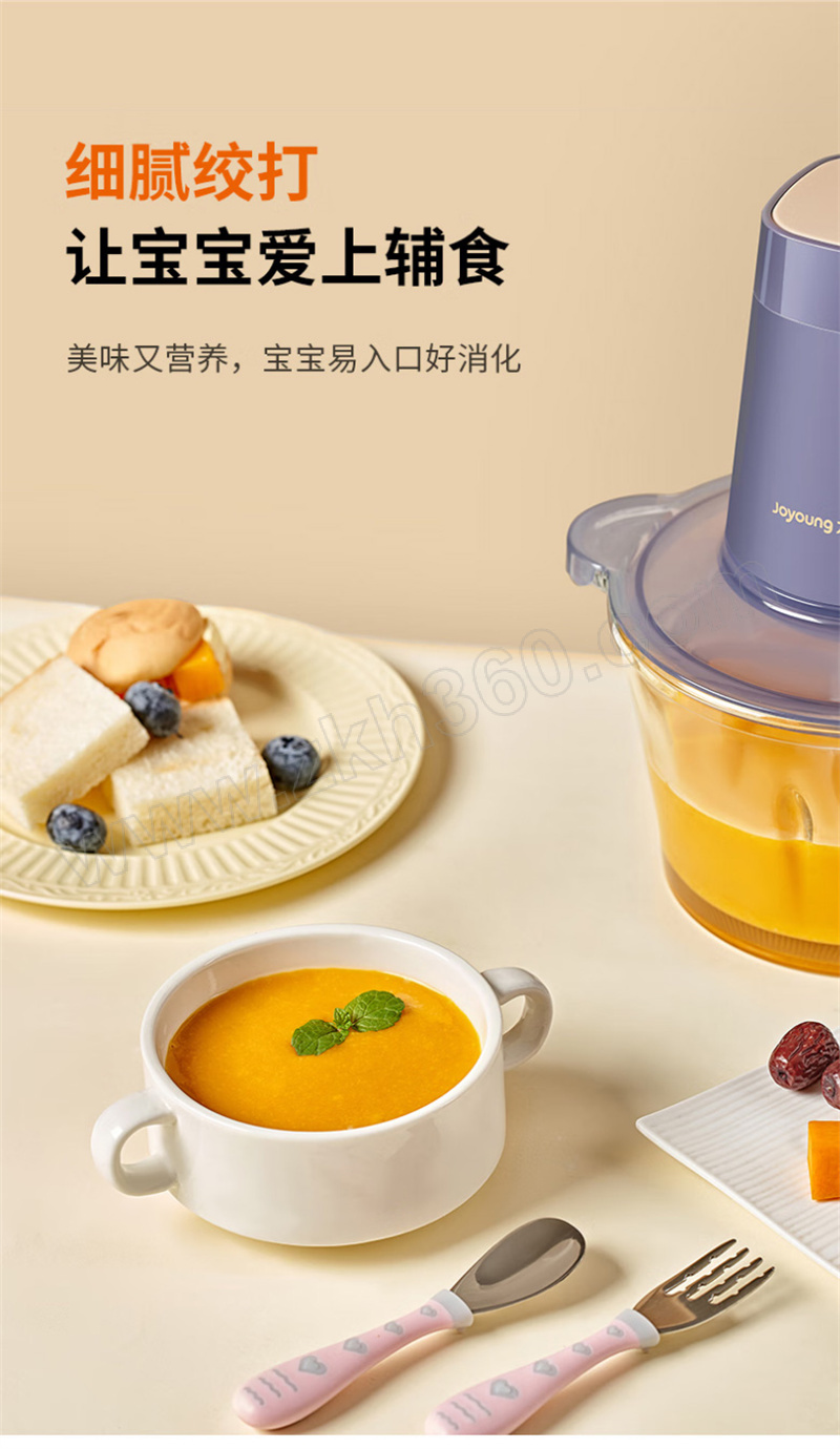 JOYOUNG/九阳 绞肉机 S18-LA170 蓝色 1台-融创集采商城