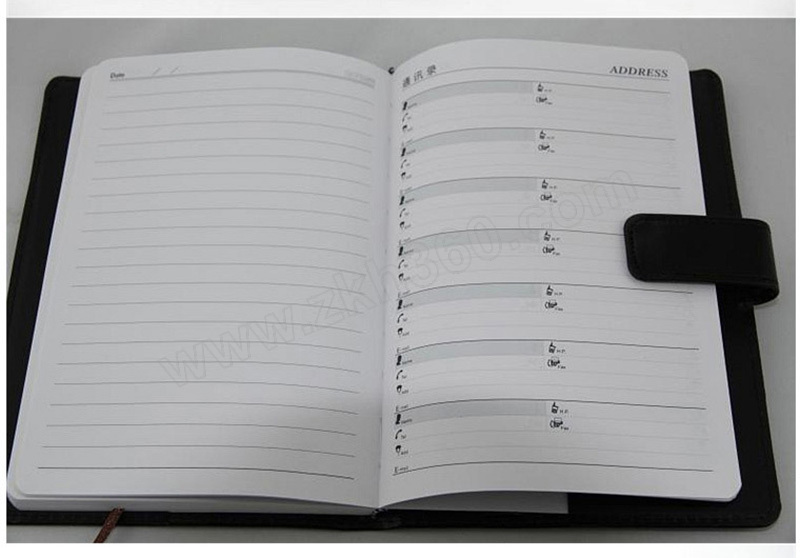 DELI/得力 皮面笔记本 7942 25K 120页 1本-融创集采商城